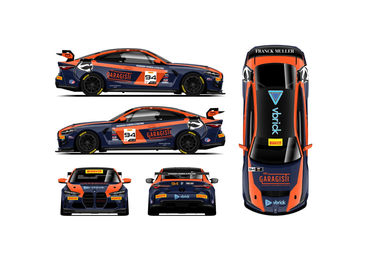 Random Vandals Racing – Sportscar Racing Team competing in SRO America ...